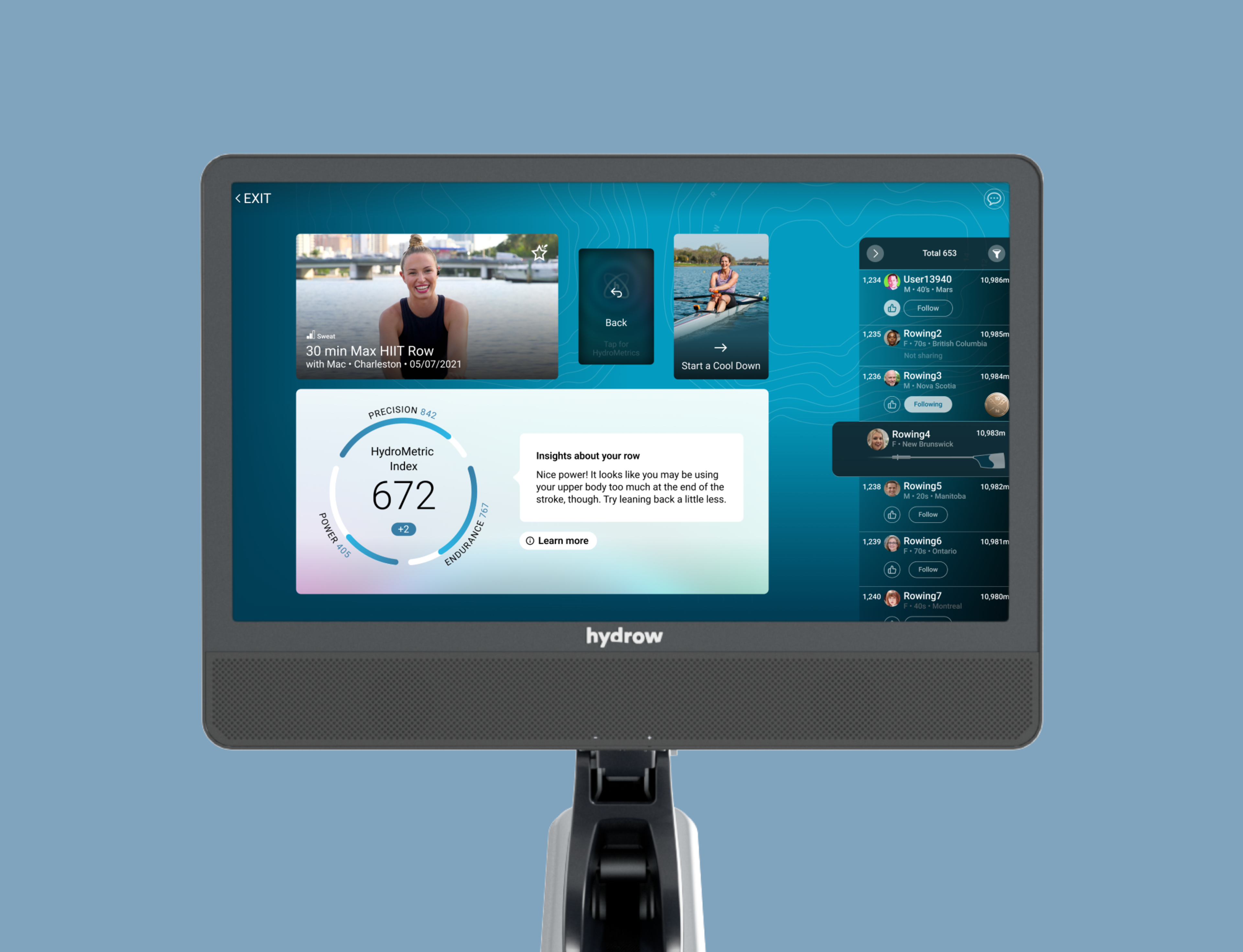 Hydrow Intelligent Display - Hydrow